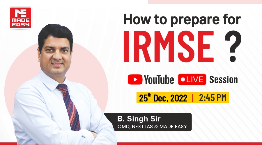 MADE EASY | India's Best Institute for IES, GATE, PSUs & IRMS Exam